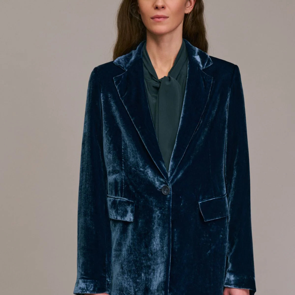 Diega Ventio velvet blazer - midnight – Un-Common
